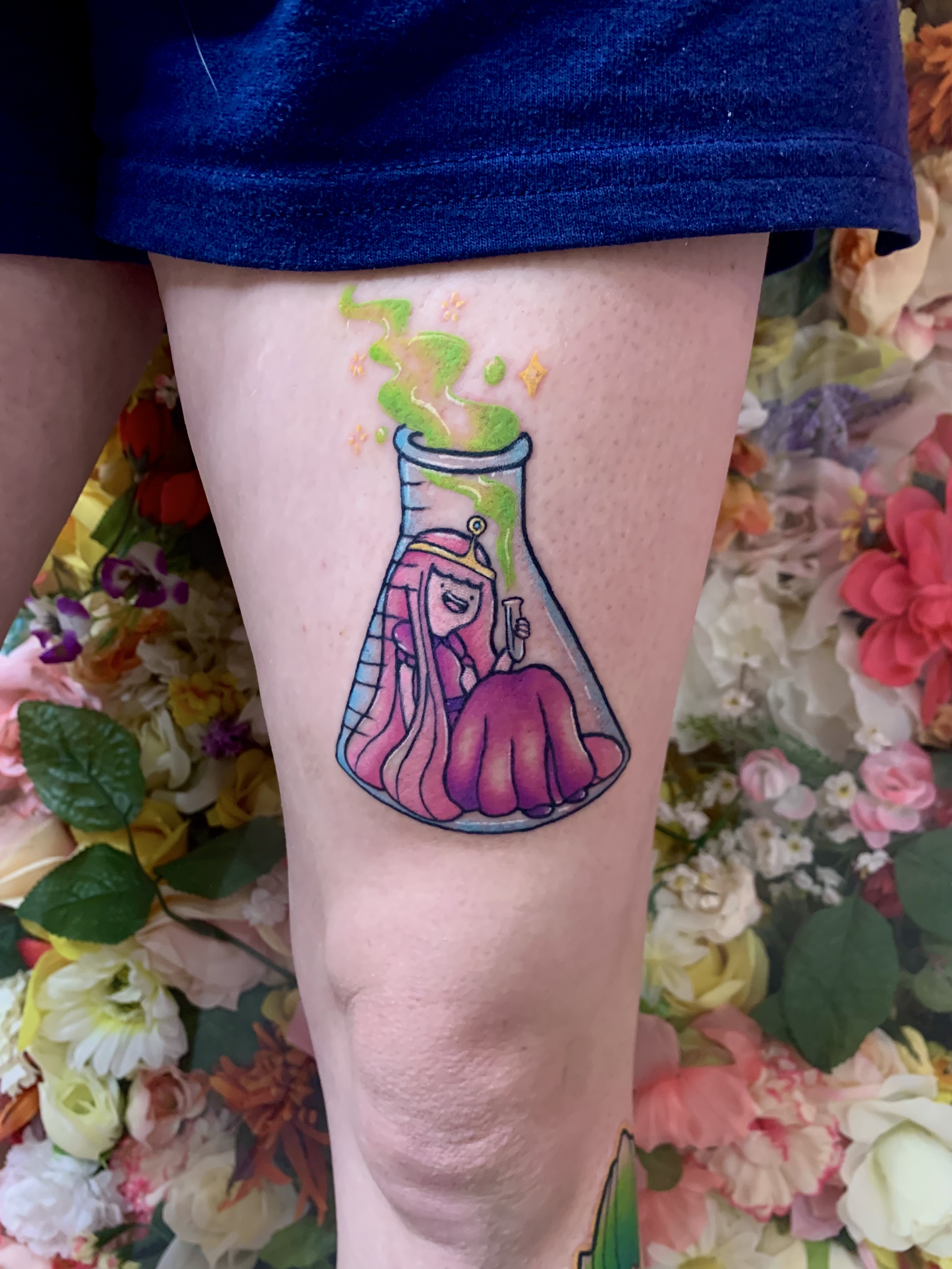 Bubblegum Science Tattoo The Plastic Flamingo